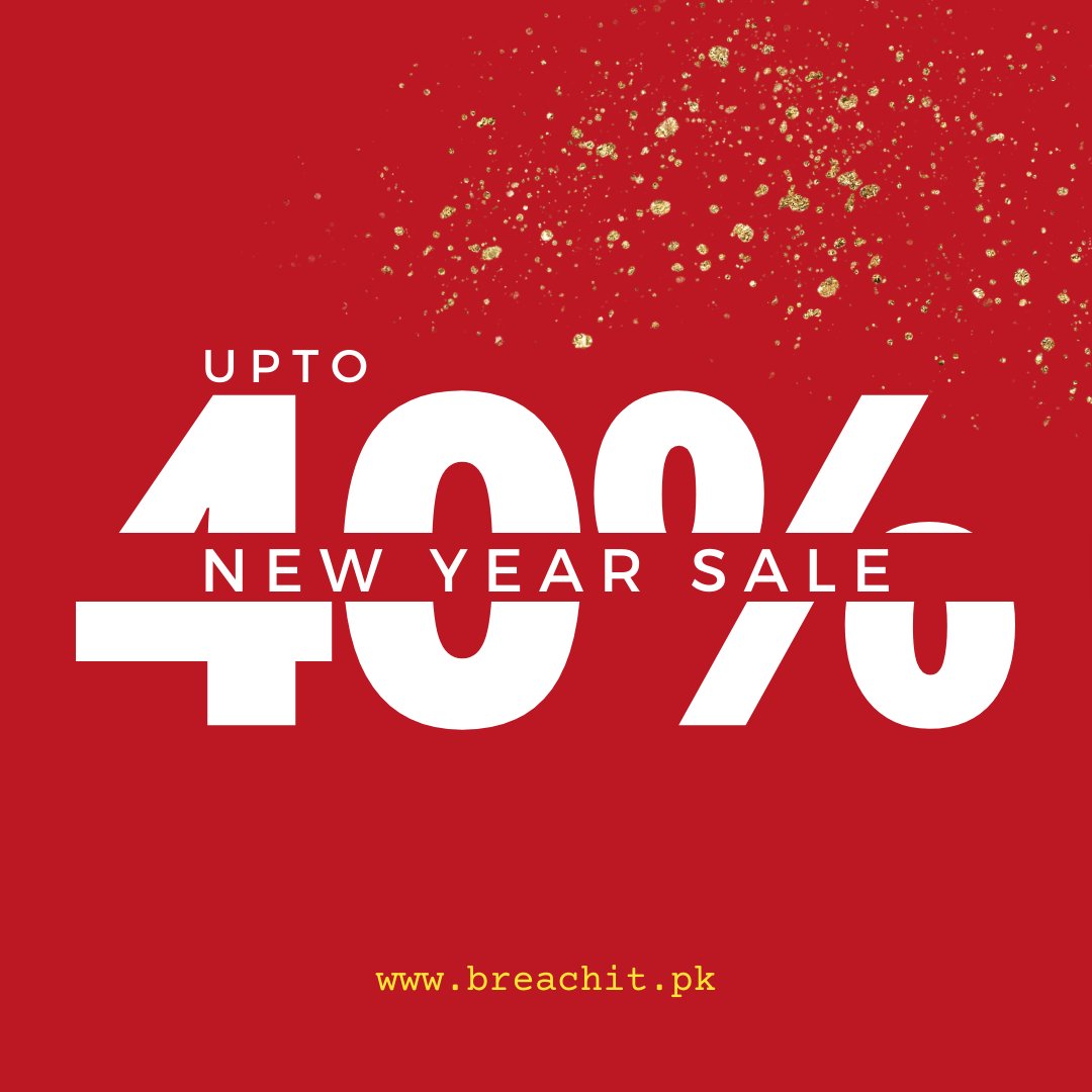 New Year Sale - Exclusive Upto 40% OFF | BREACHIT