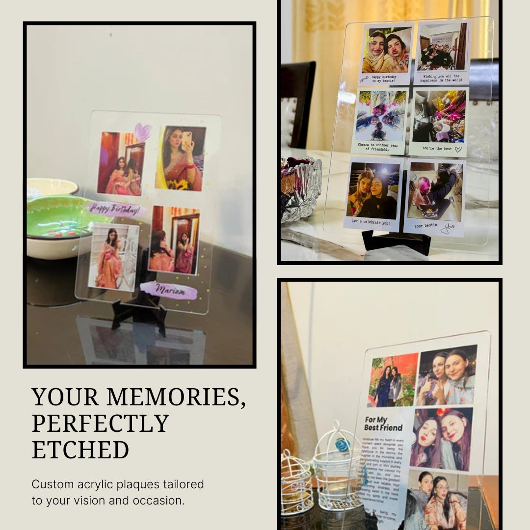 Acrylic Plaques for your Memories | BREACHIT