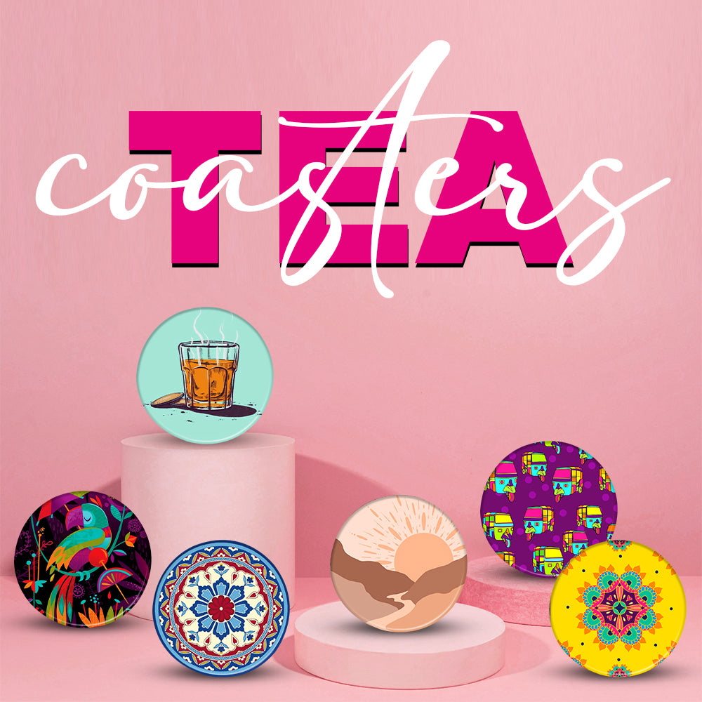 BREACHIT Tea Coasters | Infuse Your Tea Moments with Tea Coasters