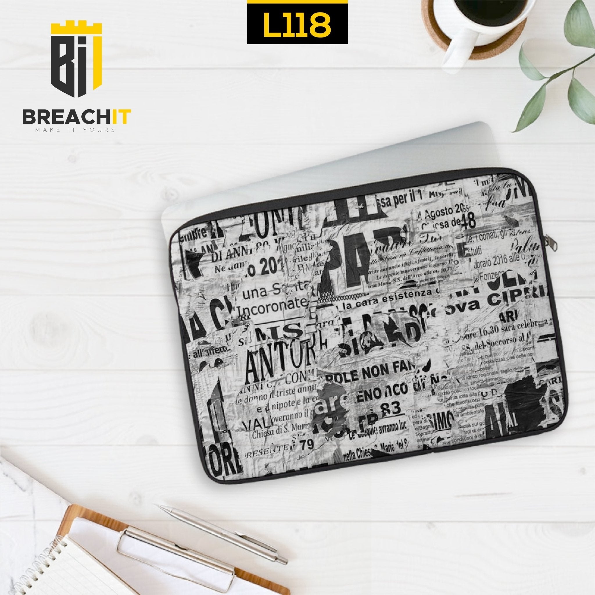 BREACHIT - Customized Laptop Skin and Laptop Sleeve | Make Your Own ...