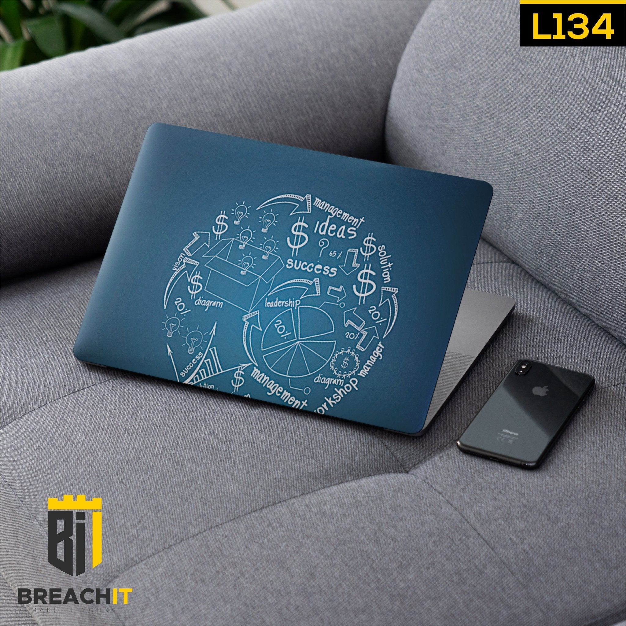 BREACHIT - Customized Laptop Skin and Laptop Sleeve | Make Your Own